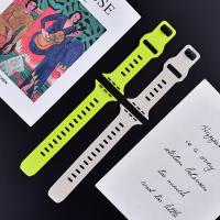 China Solid Color Silicone Strap For Smartwatches | OEM/ODM - China Wholesaler SHX for sale