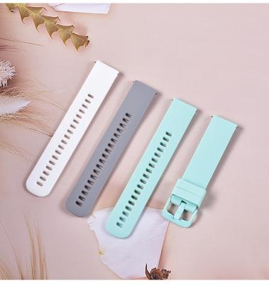 China Silicone Watch Bands For Smartwatches · Stainless Steel Buckle - Customizable Colors | Made In China By SHX for sale