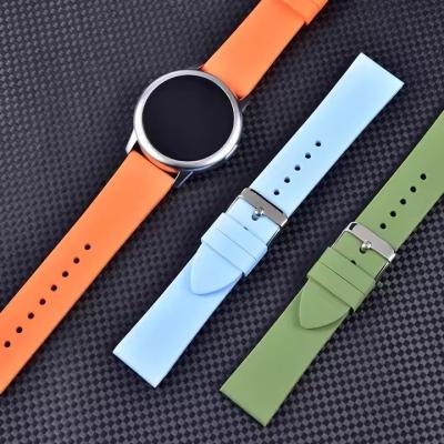 China Soft Silicone Adjustable Smartwatch Band With Snap-on Buckle | MOQ500 - As Low As $0.85 Each for sale