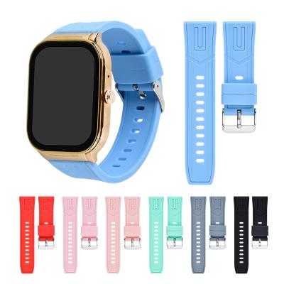 China Quick-release Silicone Watch Strap, Available In Various Colors With Buckles | Custom Logo Supported - Wholesaler SHX for sale