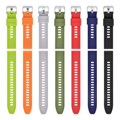 China Quick-change 18/20/22mm Silicone Watch Straps · Customizable Logo for sale