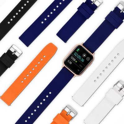 China 22mm Quick-Release Silicone Strap · Stainless Steel Buckle | Customisable Logo - OEM/ODM for sale