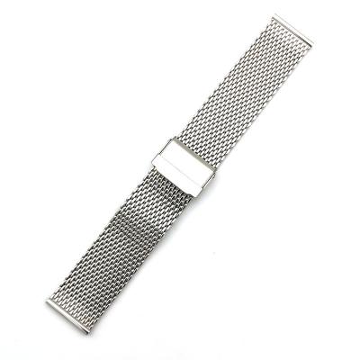China Stainless Steel Smartwatch Band With Brushed Finish for sale