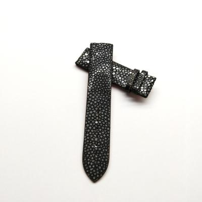 China Genuine Python Leather Strap With Leather Buckle for sale