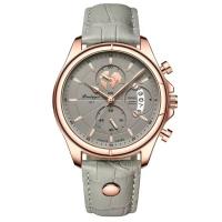 China Waterproof Men's Quartz Chronograph Watch – Leather Strap· Luminous Dial | OEM for sale