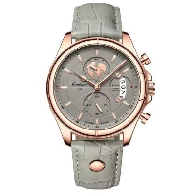China Waterproof Men's Quartz Chronograph Watch – Leather Strap· Luminous Dial | OEM for sale