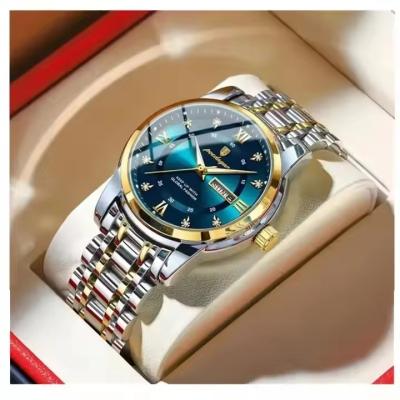 China Monochrome Chrono: The Executive Watch In Deep Midnight Blue & Forest Green for sale