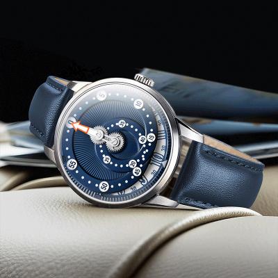 China Men's Mechanical Watch With Sapphire Crystal | Leather Tourbillon for sale