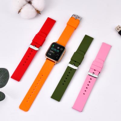China 20mm Silicone Watch Strap · 9 Colors In Stock | Logo Customization Available - OEM/ODM Wholesale Supported for sale