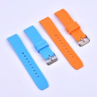 China Ribbed Silicone Watch Strap - 316L Stainless Steel Buckle Quick Release Adjustable Design B2B Wholesale Factory OEM Custom Logo for sale