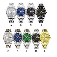 China Waterproof Men's Quartz Watch with Luminous Hands and Date Display | Stainless Steel Strap, Water-Resistant - ShenZhen Wholesaler for sale
