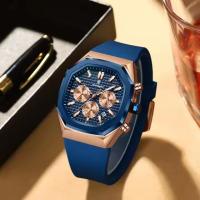 China Waterproof Men's Quartz Watch · Silicone Strap | Luminous Dial - Direct from Chinese Manufacturer for sale