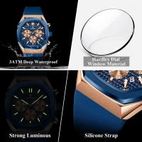 China Waterproof Men's Quartz Watch · Silicone Strap | Luminous Dial - Direct from Chinese Manufacturer for sale
