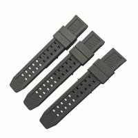 China Military-style TPU Rubber Watch Strap · Customizable Logo | OEM/ODM for sale