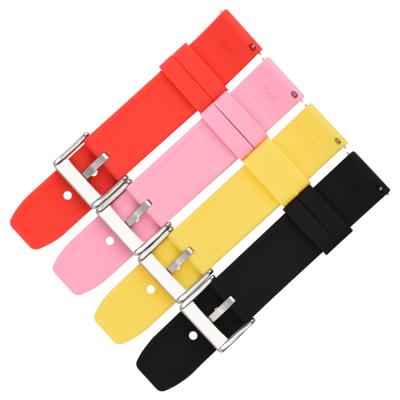 China Quick-release Silicone Watch Band, 18mm~24mm | OEM/ODM Wholesale Available - SHX for sale