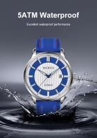 China 304L Stainless Steel Mechanical Watch with 40.5mm Dial and 5BAR Water Resistance for Men for sale