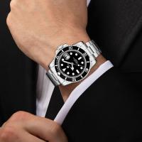 China Waterproof Men's Mechanical Watch – with Luminous Hands for sale