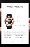 China Waterproof Men's Quartz Watch With Luminous Hands | Custom Logo Supported - OEM/ODM for sale