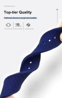 China 22mm Smooth, Textured Silicone Strap · Customizable Colors And Logos | OEM/ODM-SHX for sale