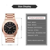 China Men's Quartz Watch, 5ATM Water Resistant | Customizable Logo - Shenzhen Manufacturer SHX for sale