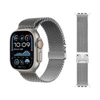 China Premium Woven Steel Milanese Loop With Magnetic Clasp for sale