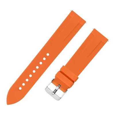 China Soft Food-Grade Silicone Sport Watch Band With Quick Release for sale