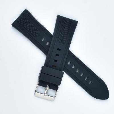 China FKM Fluorocarbon Rubber Watch Strap Built for Extreme Conditions for sale
