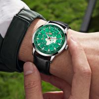 China World Map Dial Quartz Watch·MD860G Wholesale-Shenzhen Watch Manufacturer for sale
