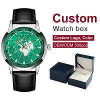 China World Map Dial Quartz Watch·MD860G Wholesale-Shenzhen Watch Manufacturer for sale