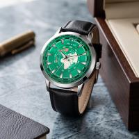 China World Map Dial Quartz Watch·MD860G Wholesale-Shenzhen Watch Manufacturer for sale