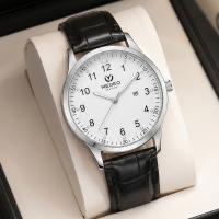 China MD703 Men's Business Quartz Watch | Premium Leather & Alloy Wholesale for sale