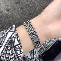 China The Lumina Mosaic™: Tapered Jewelry-Link Alloy Bracelet For Smartwatches for sale