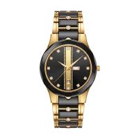 China AuraCrest Duo Quartz Watch | Ceramic Couple Wholesale for sale