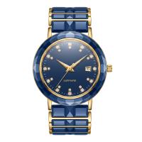 China Celastine Blue — Sapphire Ceramic Couple Watch Set for sale