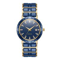 China Celastine Blue — Sapphire Ceramic Couple Watch Set for sale