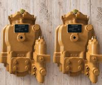 China 122-3401 CCAT Hydraulic Pump Fits CCAT Backhoe Loader 446 / 446B for sale