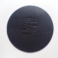China Hot Stamping Genuine Leather Patches Embossed Custom Logo Washable for sale