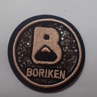 China 3D Large Logo Iron On Patches For Fashion Clothing Diamond Embroidery for sale