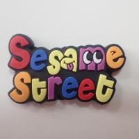 China PVC Embossed Logo Soft 3D Silicone Patches Custom For Slippers for sale