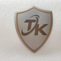 China Eco Friendly Material Custom Embossed 3D TPU Patch For Garment for sale
