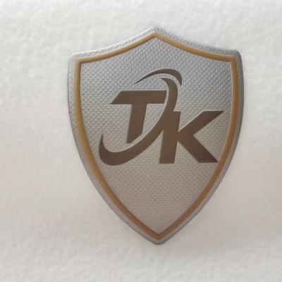 China Eco Friendly Material Custom Embossed 3D TPU Patch For Garment for sale