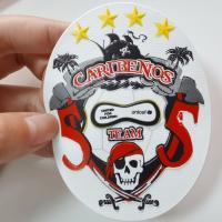 China Printed Picture On The Main Logo TPU Patches Eco Friendly For Jersey for sale