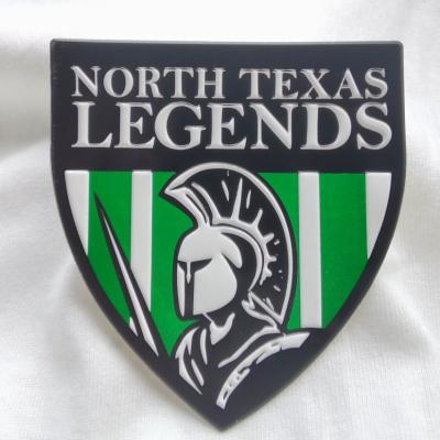 China Heat Transfer Clothing Brand Patches , TPU Badge For Team Apparel for sale