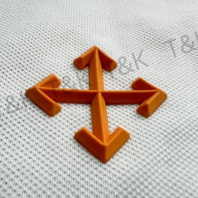 China 3D Silicone Custom Heat Transfer Labels Anti Slip Free Design for sale