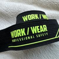 China Wear-Resistant Elastic Band High-Stretch With Printed Silicone Logo Washedable for sale