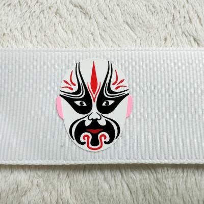 China High Elasticity Printed Elastic Band Silicone For Precise Logo Patterns for sale