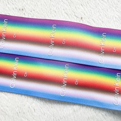 China Printed Elastic Band perfect for adding functional flair durable reinforcement and identity to apparel and accessory products for sale