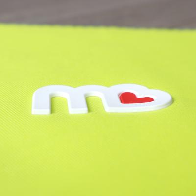 China Customized High Classic Silicone Heat Transfer Label with Embossed Design and 7 Days Sample Order Lead Time for sale