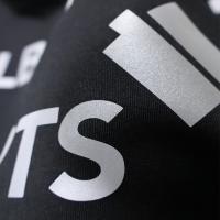 China Custom Silver Reflective In the Dark Ink Heat Transfer Label Garment Press 3D Printing Label Heat Transfer for Garment PET Label for sale