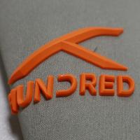 China Customizable Soft LED Flashing 3D Silicone Badge and Garment Label for Clothing for sale
